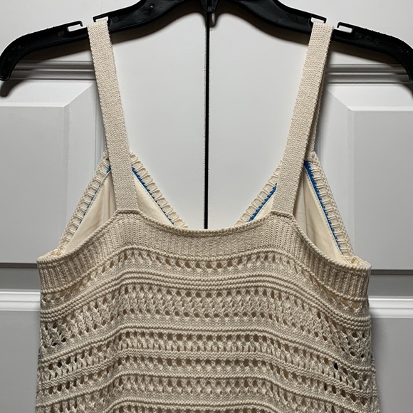 Dresses | Fashionable Crochet Mini Dress With Straps | Poshmark
